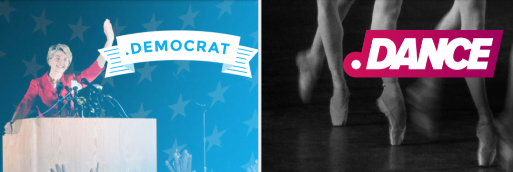 Νέα TLD's διαθέσιμα: .dance .democrat .expert .exposed .foundation